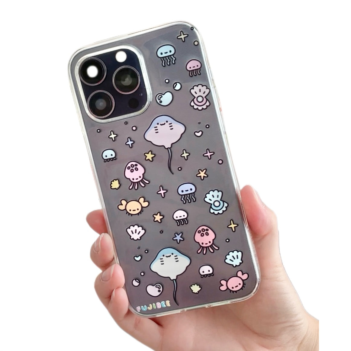 Ocean Babies Clear Phone Case – Fujibee