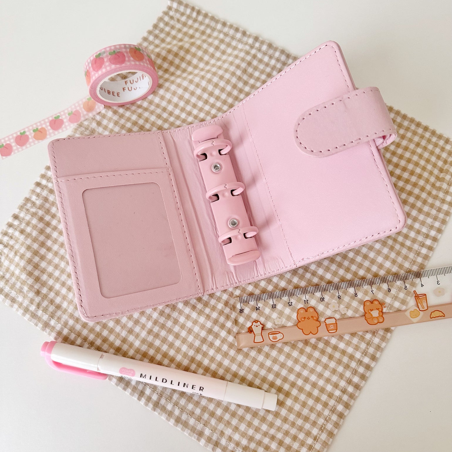 Mini Binder Faux Leather – Fujibee