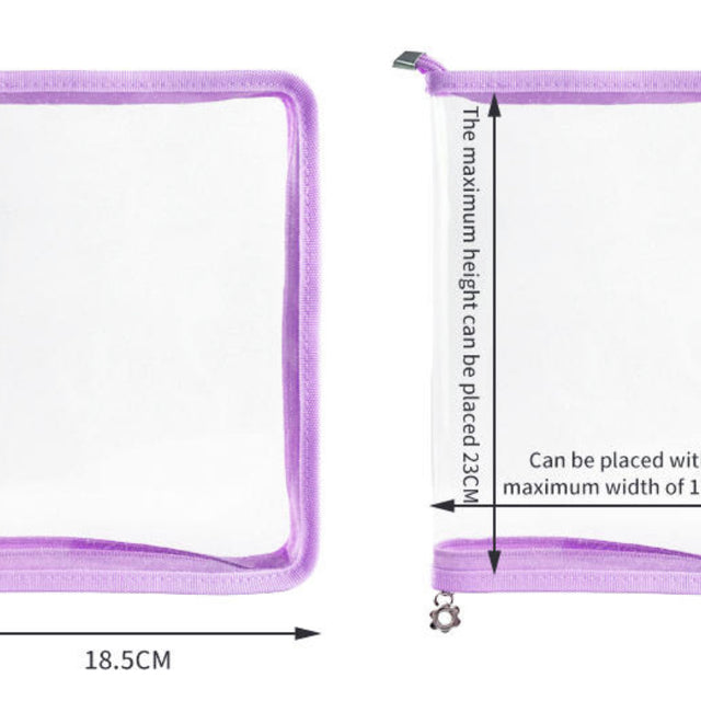 Glitter Zip File Folder – Fujibee