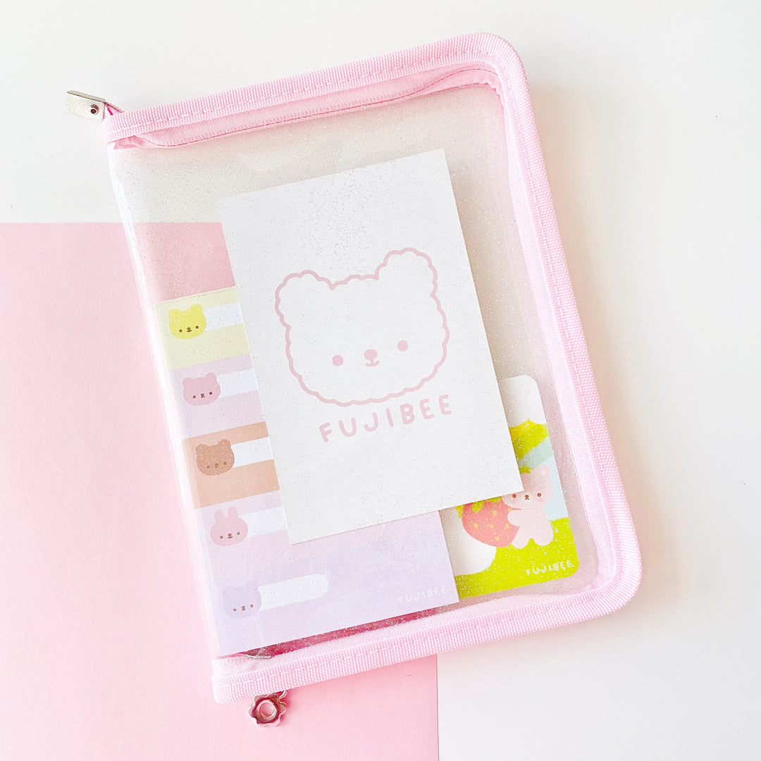 Glitter Zip File Folder – Fujibee